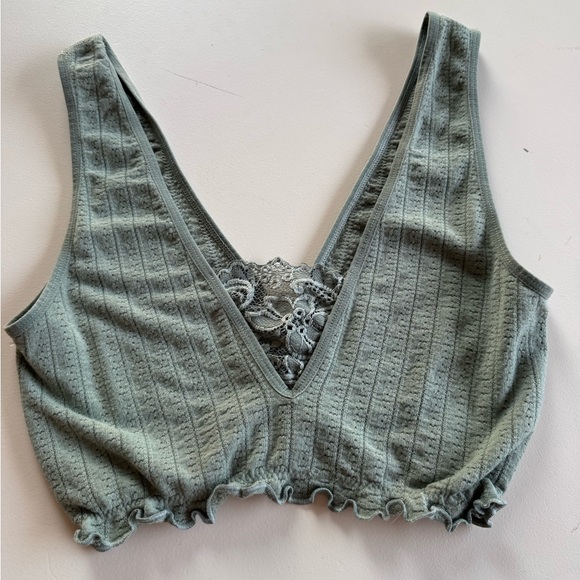 Anthropologie | Intimates & Sleepwear | Anthropologie Lace Trimmed ...